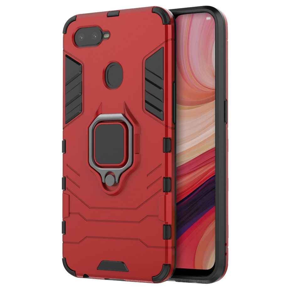 Slim Armour Tough Shockproof Case for Oppo AX7 (Red)